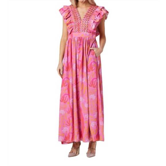 Sheridan French | Dresses | New Sheridan French Stacey Dress In Fuchsia ...